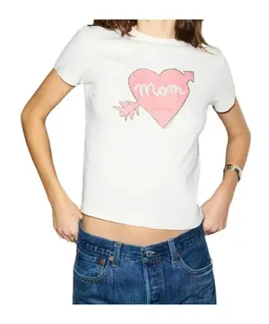 RE/DONE Short-sleeved T-shirt