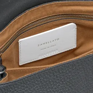 ZANELLATO Postina Mini Crossbody Bag - Black