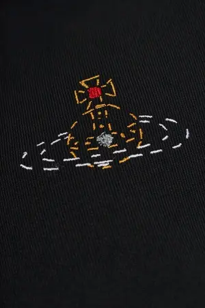VIVIENNE WESTWOOD Batwing Sleeve Sweatshirt With Embroidered Logo