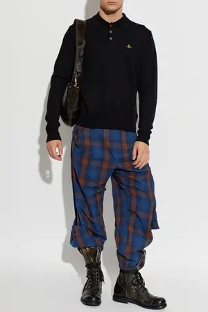 VIVIENNE WESTWOOD Wool Polo ‘mark