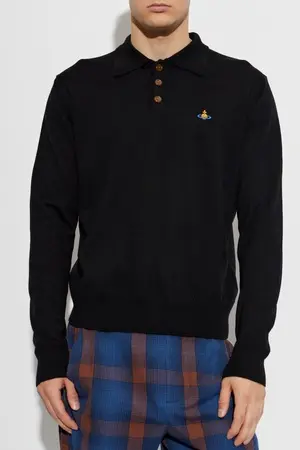 VIVIENNE WESTWOOD Wool Polo ‘mark