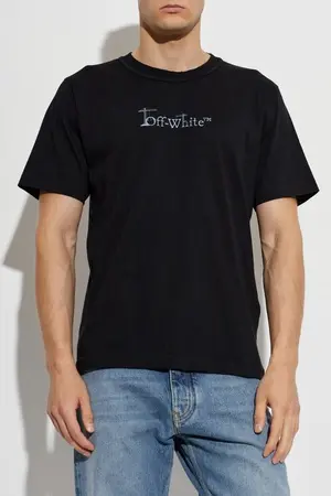 Off-White T-shirt With Logo