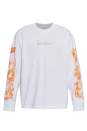 Off-White Long Sleeve T-shirt - White