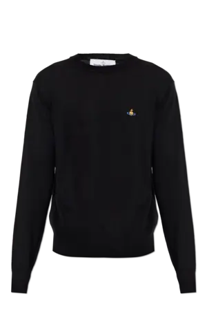 VIVIENNE WESTWOOD Alex" Wool Sweater - Black