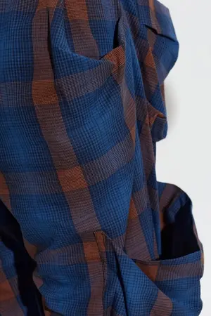 VIVIENNE WESTWOOD Achilles Plaid Wide-leg Trousers