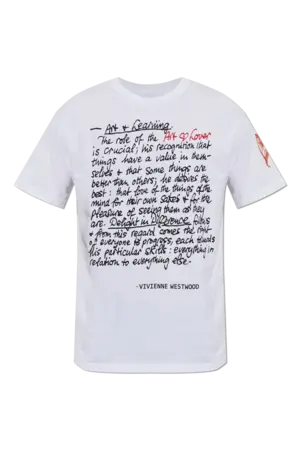 VIVIENNE WESTWOOD T-shirt ‘art Heart - White