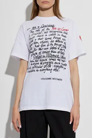 VIVIENNE WESTWOOD T-shirt 'art Heart