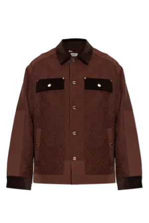 Casablanca Monogram Jacket - Brown