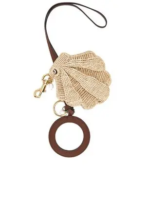 Chloé Seashell Bag Charm With Pearl Detail