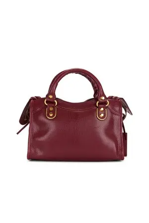 Balenciaga Le City Mini Uptown Bag - Ruby