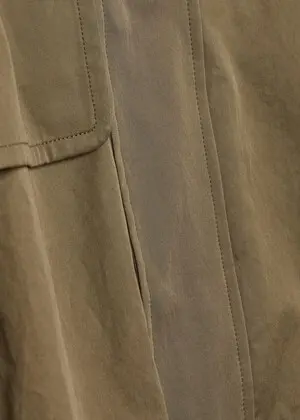 FRAME Belted Cotton Trench Jacket