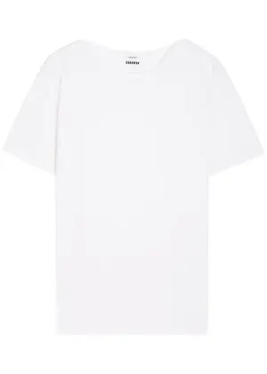 Versace Stretch-cotton T-shirt - White