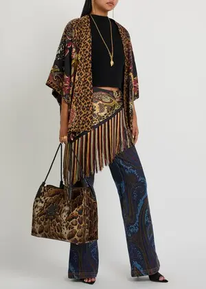 Etro Printed Silk Jacket