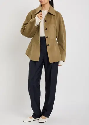 RÓHE Sculpted Wool And Cashmere-blend Jacket