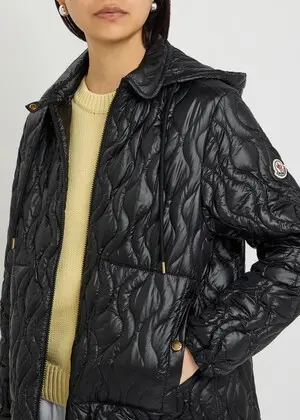 Moncler Balette Quilted Hooded Jacket