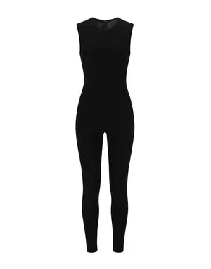 Norma Kamali Jumpsuit In Stretch Jersey
