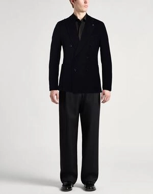 Tagliatore Blazer Size Polyester, Virgin Wool, Acrylic - Navy