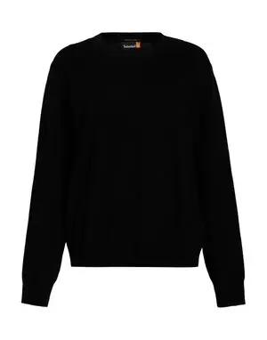 Timberland Embroidered Logo Wool Blend Sweater