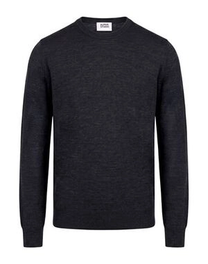 Alpha Studio Sweater Size Merino Wool - Charcoal