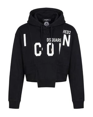 Dsquared2 Sweatshirt Size Cotton - Black