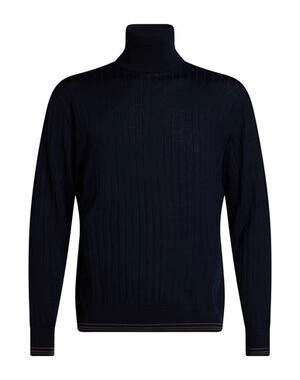 Paul & Shark Turtleneck Size Virgin Wool, Cashmere - Midnight Blue