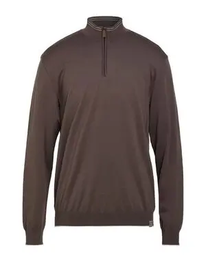 Paul & Shark Virgin Wool & Cashmere Sweater - Dark Brown