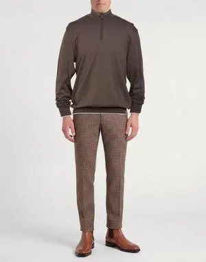 Paul & Shark Virgin Wool & Cashmere Sweater - Dark Brown