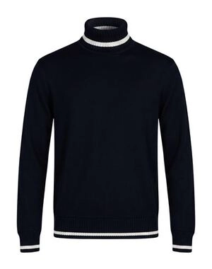 Paul & Shark Turtleneck Midnight Size Virgin Wool - Blue