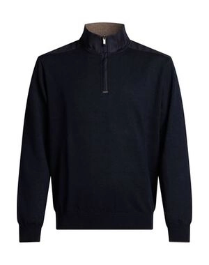 Paul & Shark Sweater Taupe Size Virgin Wool - Blue