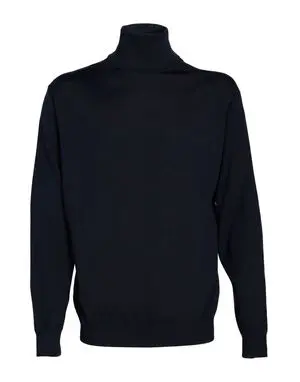 Paul & Shark Turtleneck Size Virgin Wool, Silk - Midnight Blue