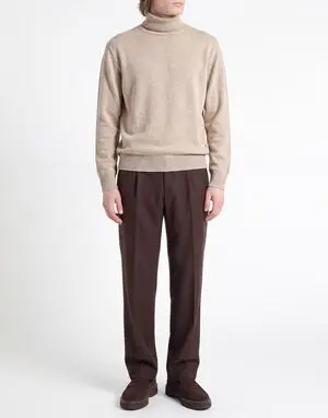 Paul & Shark Turtleneck Sand Size Virgin Wool, Viscose, Cashmere - Beige