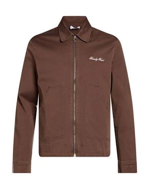 Family First Embroidered Outerwear For Men