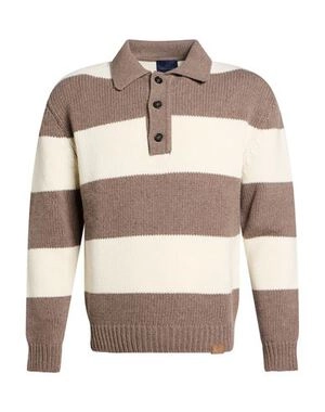 Paul & Shark Striped Wool Nylon Sweater