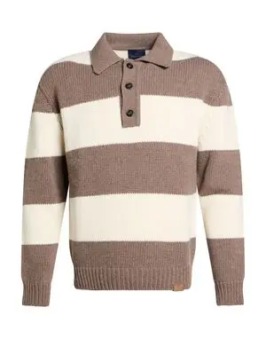 Paul & Shark Striped Wool Nylon Sweater