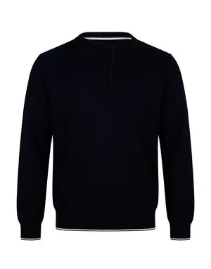 Paul & Shark Virgin Wool And Lyocell Sweater - Blue