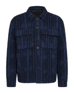 FAMILY FIRST Coat Size Wool, Polyester - Navy