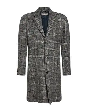 DEPARTMENT 5 Single-breasted Checked Wool Coat