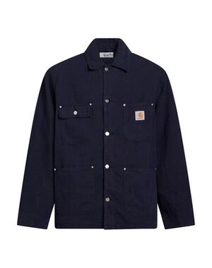 Carhartt Jacket Emerald Size Cotton, Linen - Blue
