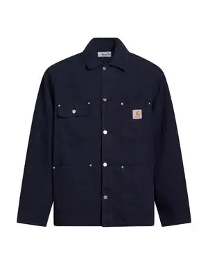 Carhartt Jacket Emerald Size Cotton, Linen - Blue