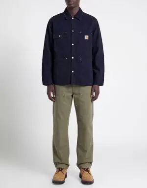 Carhartt Jacket Emerald Size Cotton, Linen - Blue