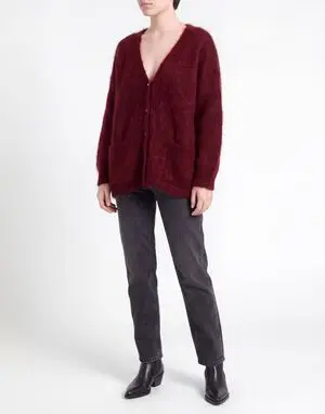 KAOS Mohair Wool Blend Cardigan
