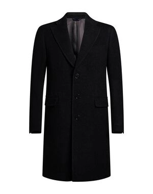 TOMBOLINI Coat Size Wool - Black