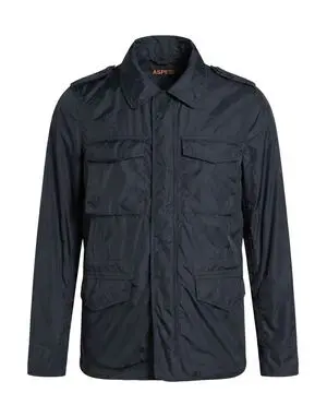 Aspesi Midnight Polyamide Windbreaker Jacket