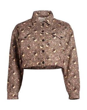 Antik Batik Jacket Size Cotton - Brown