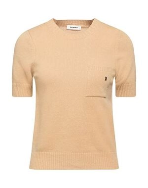 Sandro Sweater Marigold Size Wool - Beige