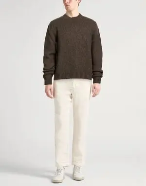 Fedeli Virgin Wool, Cashmere, And Nylon Crewneck Sweater