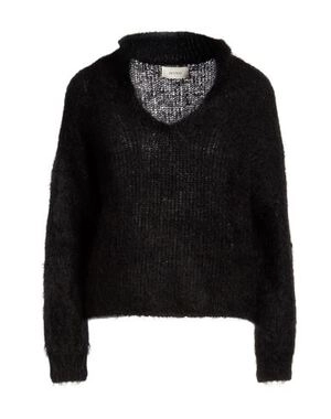 VICOLO Sweater Size Superkid Mohair, Polyamide, Elastane - Black