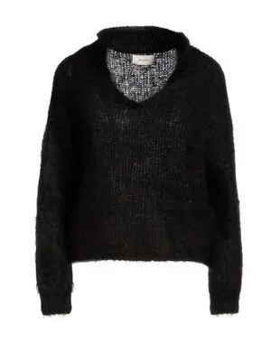 VICOLO Superkid Mohair Blend V-neck Sweater