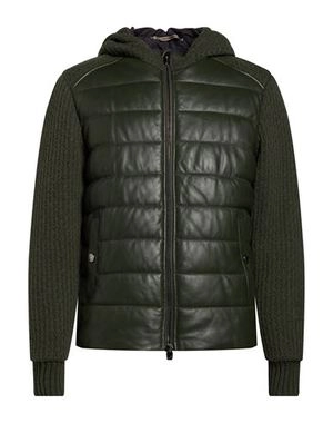 JACOB COHЁN Jacket Dark Size Sheepskin - Green