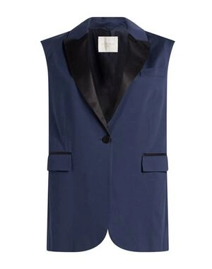 CIRCOLO 1901 Tailored Vest Size Cotton, Elastane - Navy